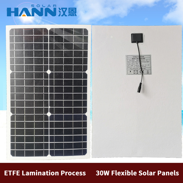30W Flexible Solar Panels with Sunpower Solar Cells