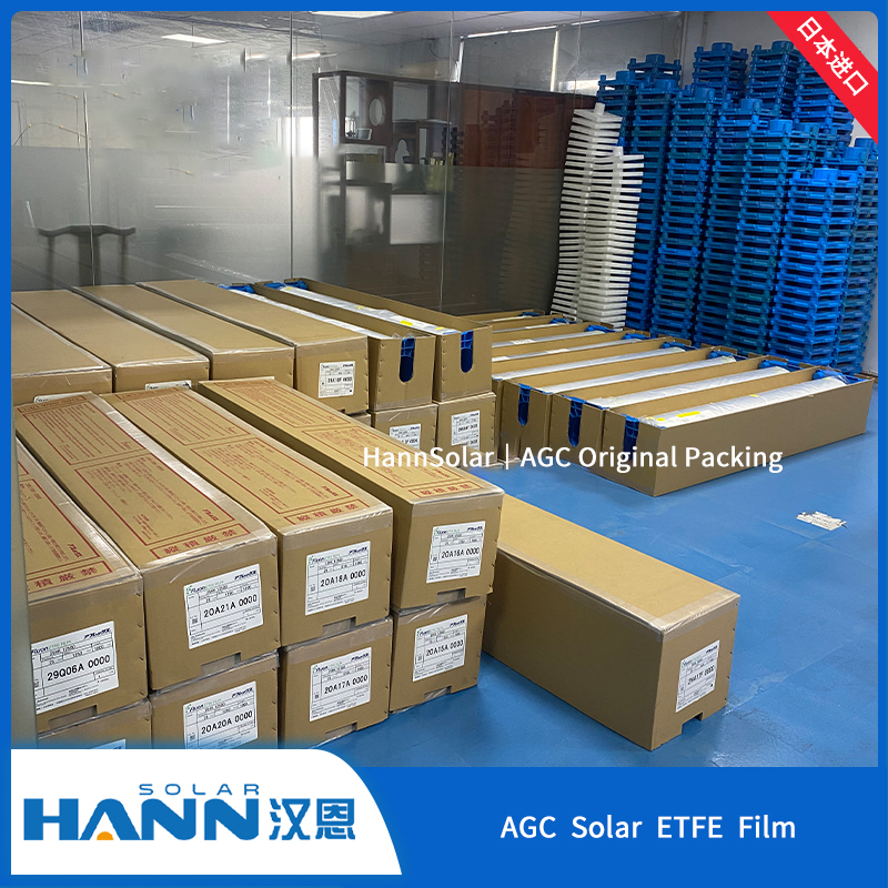 50HK AGC Solar ETFE Film as Flexible Solar Panels Surface Materials