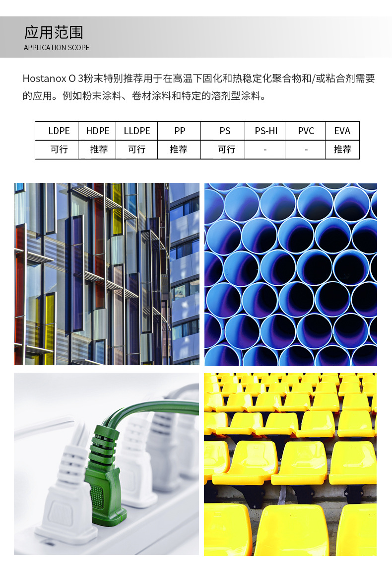 科莱恩，受阻酚抗氧剂 Hostanox O3，耐水解耐黄变，塑料涂料抗氧剂，弘元优配，弘元高分子，兴越材料