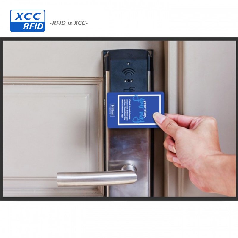 13.56Mhz Access Control PVC RFID Hotel Key Card