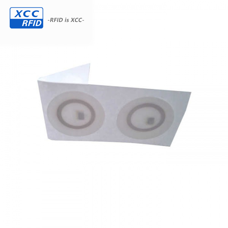 30mm round 125khz t5577 rfid sticker self adhesive