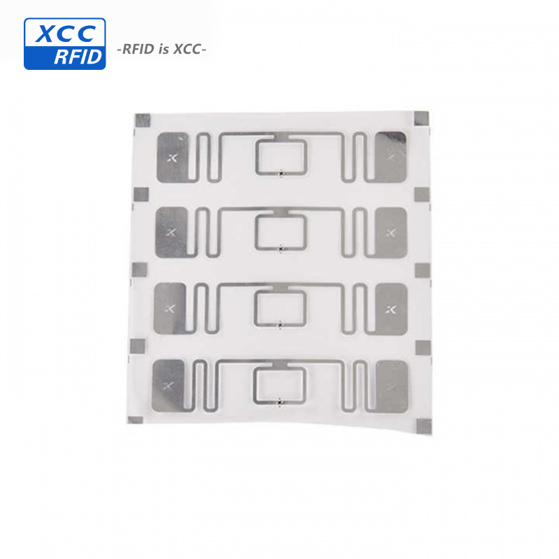 ISO 18000-6C Long Reading Range RFID UHF Sticker Label Inlay