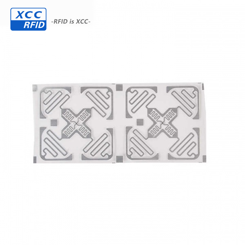 ISO 18000-6C Long Reading Range RFID UHF Sticker Label Inlay