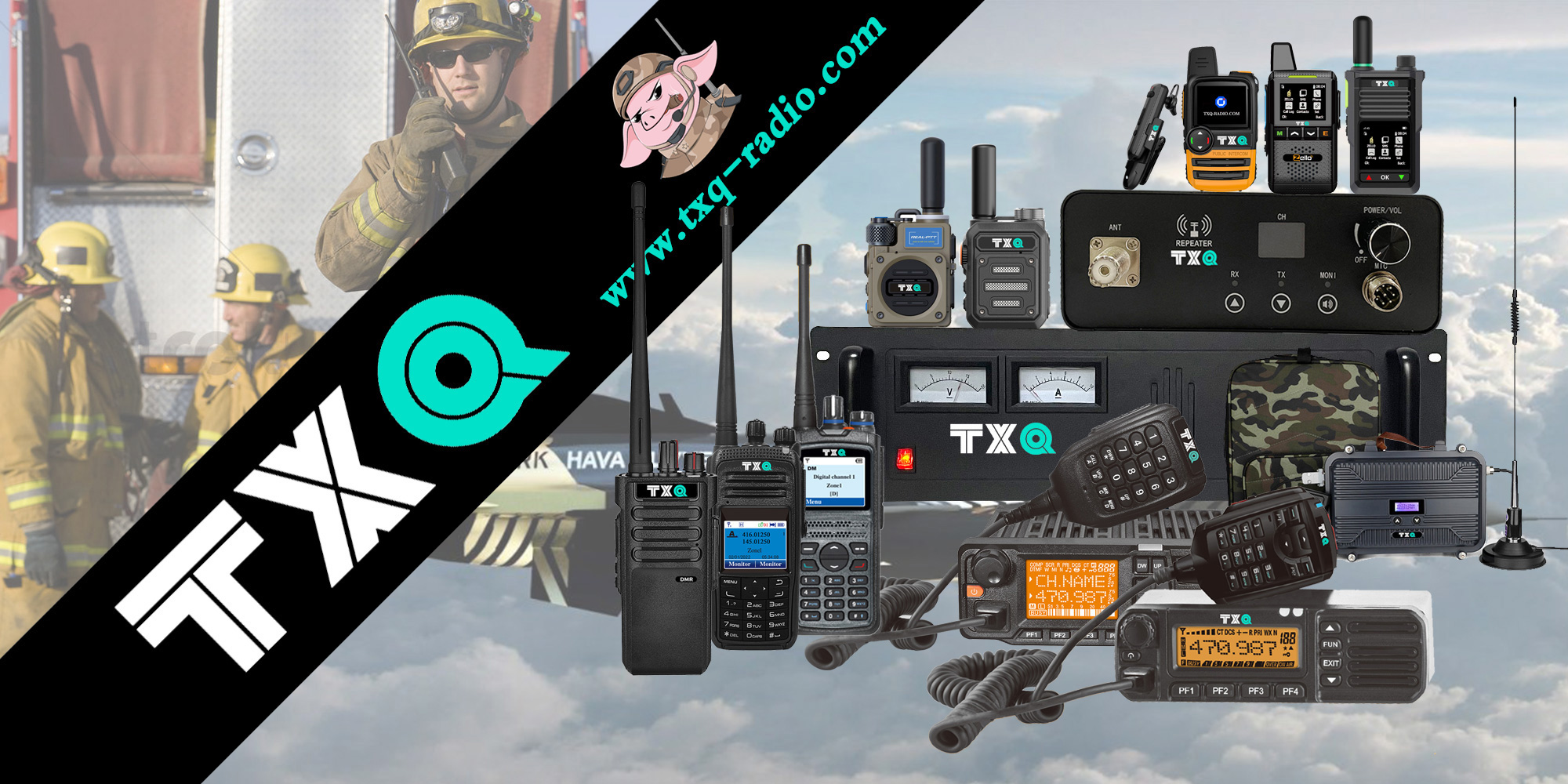 GLOBAL-PTT TXQ walkie talkie,OEM ODM Wholesale radio