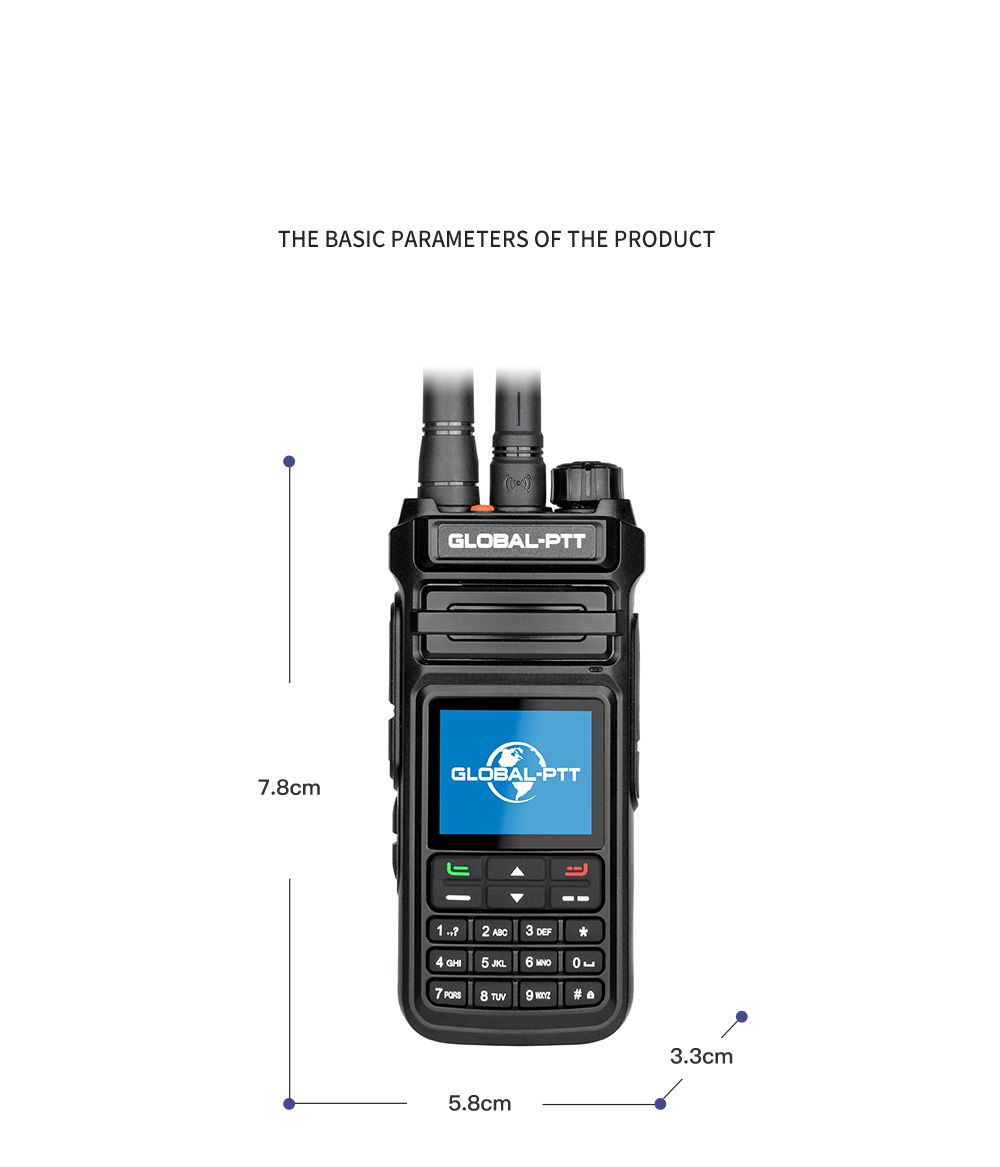 G2 G2plus global-ptt plus UHF/VHF POC radio PTTOC walkeitalkie two way ...