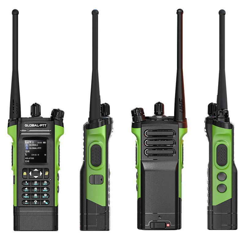 Global-ptt 6500 profesional walkie talkie 4G POC+UHF Two-way ...
