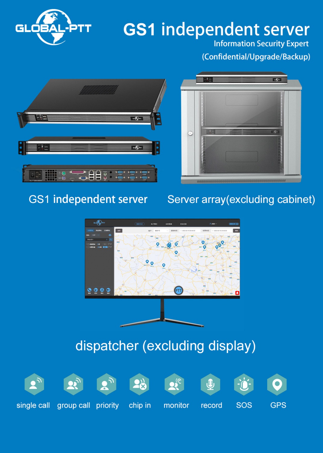 GS1 is an industrial-grade independent server, with a built-in Global ...