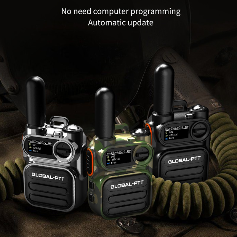 Global-PTT G388 POC 4G walkie talkie Two-way radio radios Mobile Portable profesional long range ...
