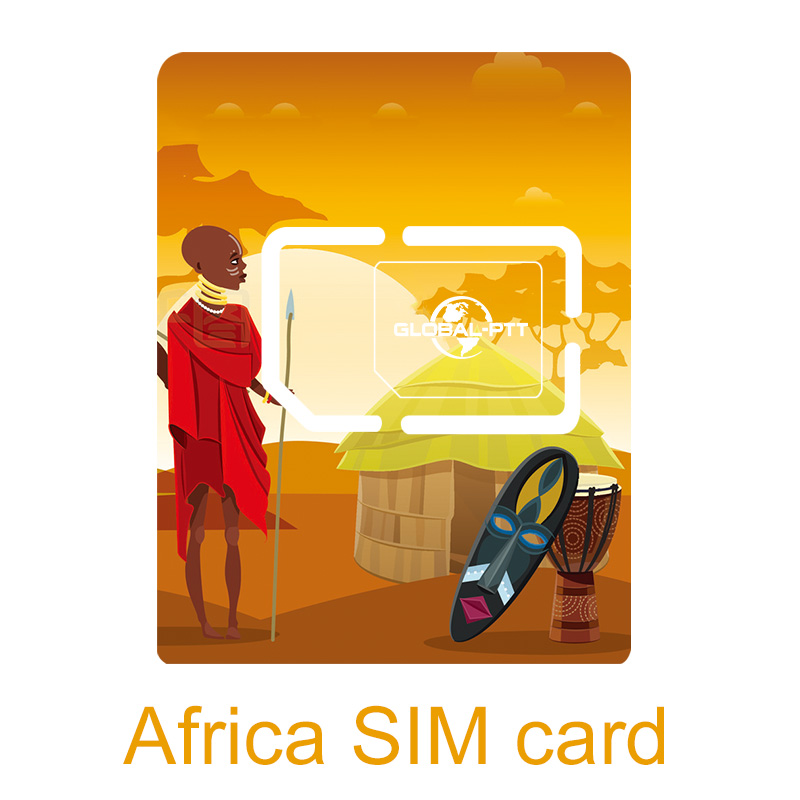 Africa global-ptt sim card for poc walkie talkie for Algeria, Ghana ...
