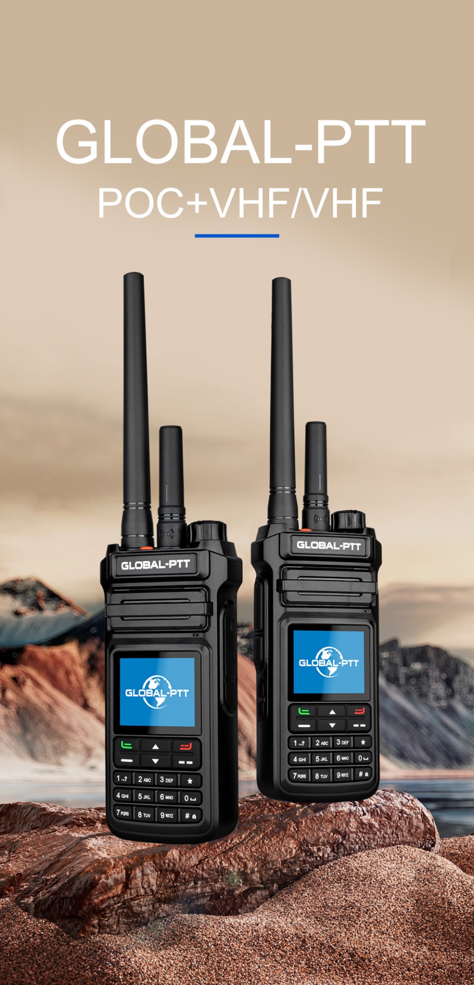 G2 G2plus global-ptt plus UHF/VHF POC radio PTTOC walkeitalkie two way radio 4G LTE android ...