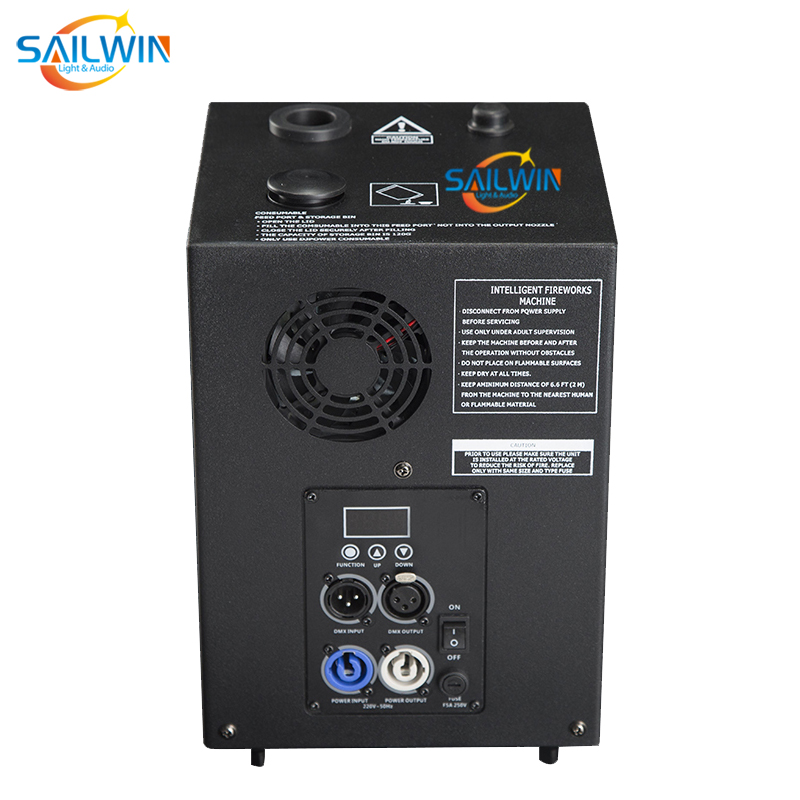 400W DMX Spark Wireless Sparkular Cold Machine With Flight Case Flycase