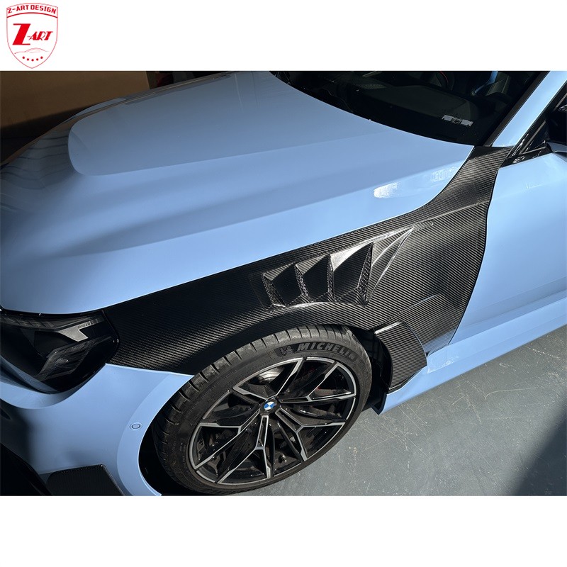 BMW G87 M2 DRY CARBON FIBER FRONT FENDER