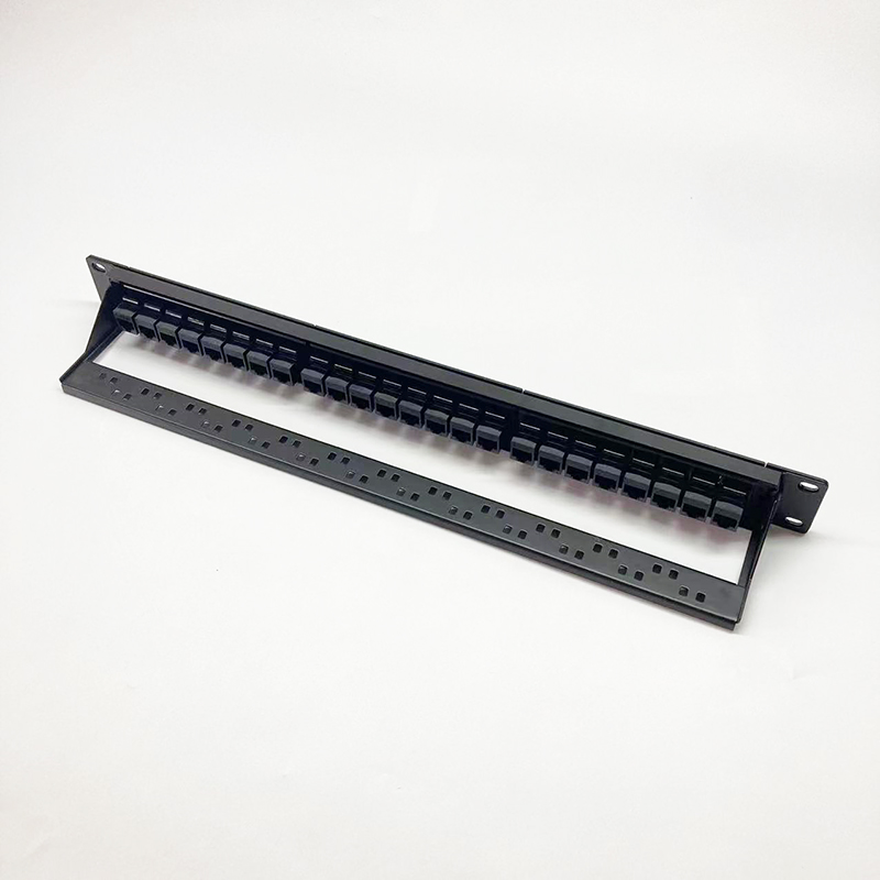 LUCOTEK-1U 19Inch Rackmount Patch Panel - 24 Port CAT6 Unshielded ...