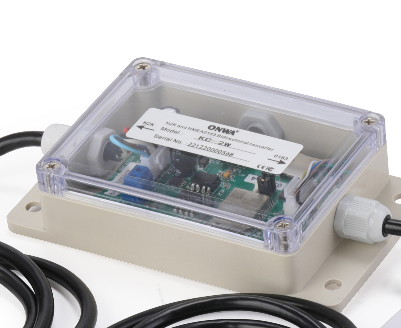 KC2W work with the app Boating (Navionics) on IPAd The KC-2W has WIFI capability and can connect ...