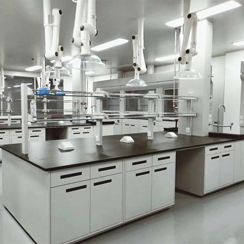 Lab Island Bench, Steel Central Counter, SEFA Lab Island Table