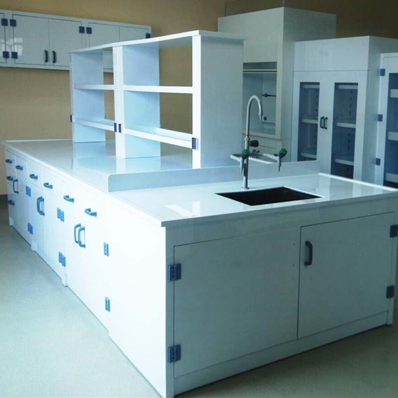 PP Island Bench, Anti-corrosive Lab Workbench, Strong Acid Resistant PP ...
