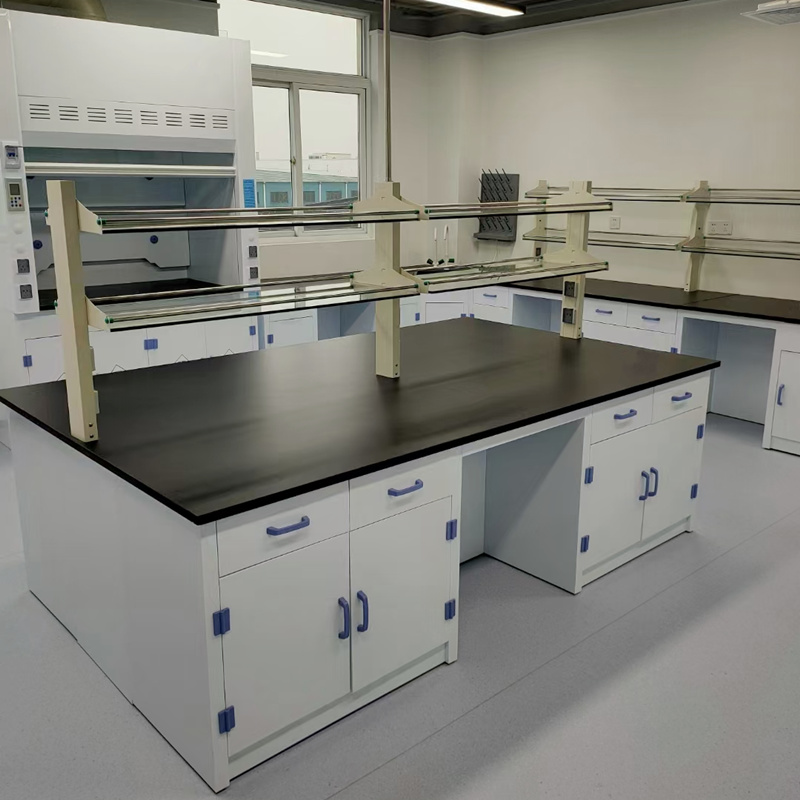 PP Island Bench, Anti-corrosive Lab Workbench, Strong Acid Resistant PP ...