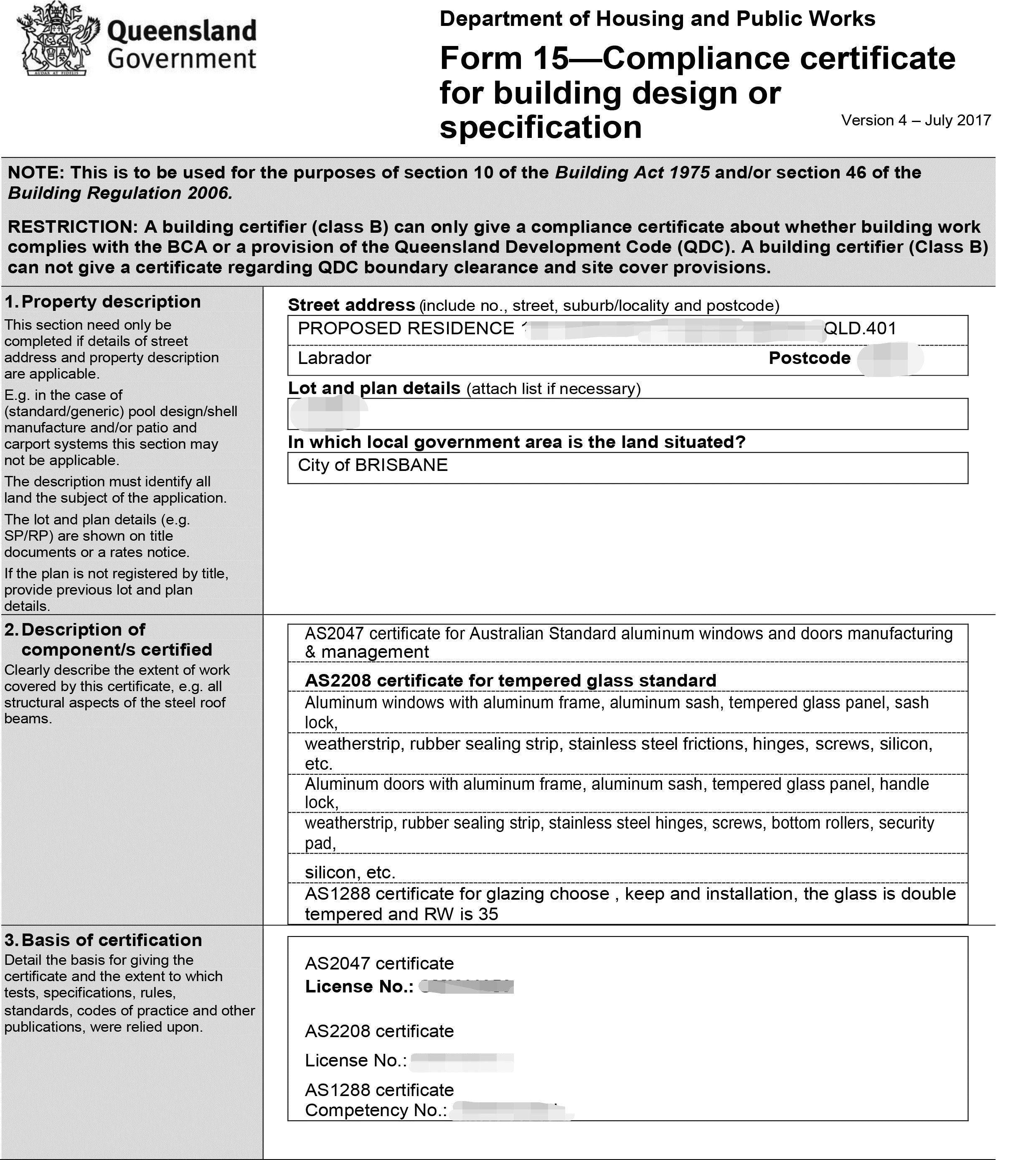 What's Form-15 in Queensland?-Shenzhen AMJ technology co. LTD