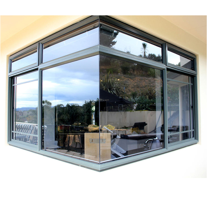 Corner Glass Window-architectural featured windows