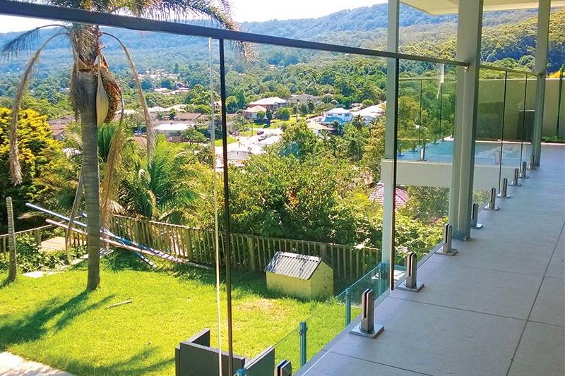 Top Mounted Frameless Glass Balustrades