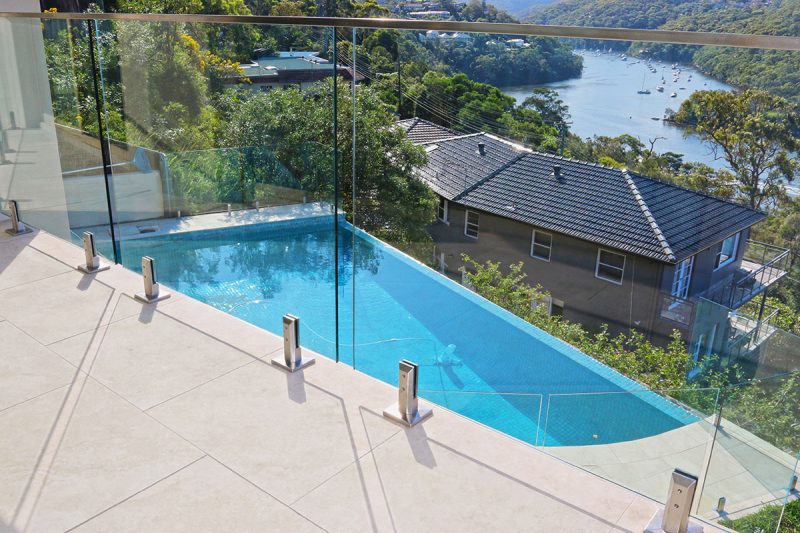 Top Mounted Frameless Glass Balustrades