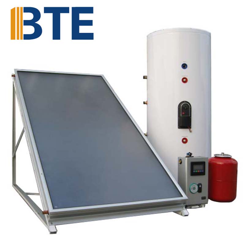 BTE Solar Geyser 500L Europe Standard Split Flat Solar Panel Water Heater