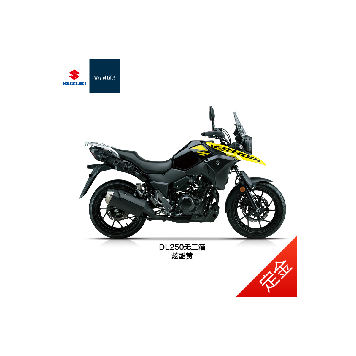 豪爵铃木DL250-A ABS标准版