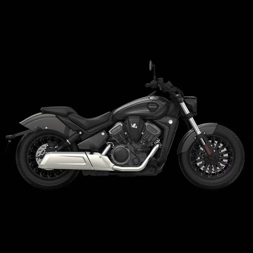 【定金】奔达全新V型四缸巡航太子黑旗BD500