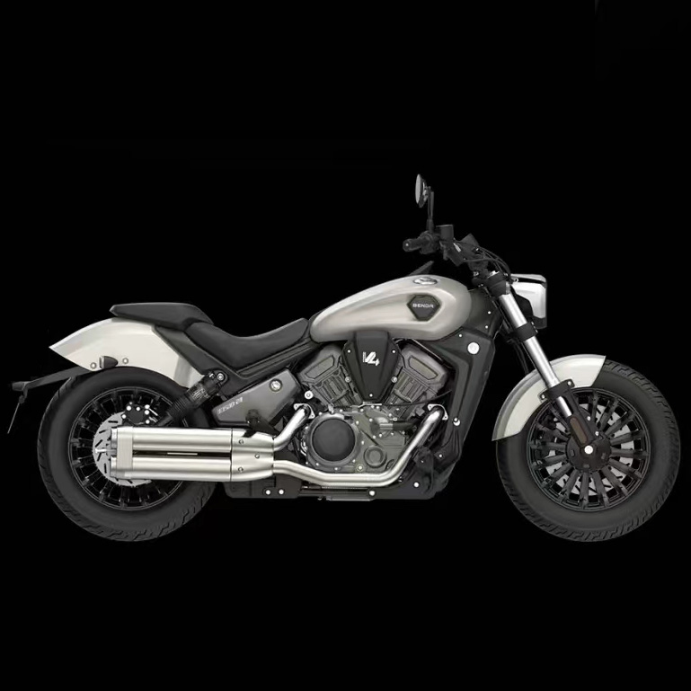 【定金】奔达全新V型四缸巡航太子黑旗BD500