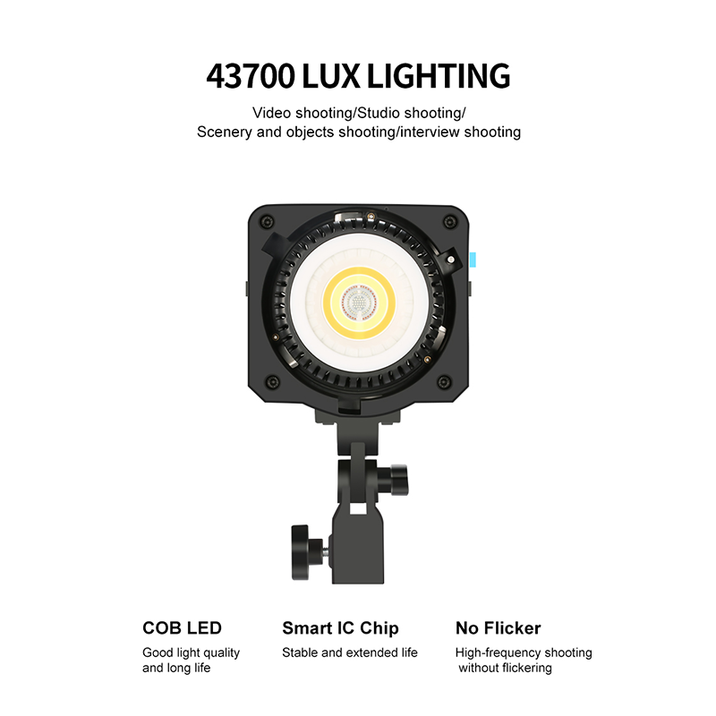 SUTEFOTO P100 RGB Full Color Video Light,COB Lighting