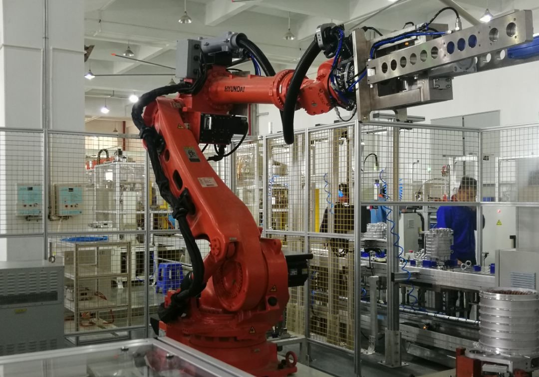 The E vehicle powertrain production line of the domestic independent ...