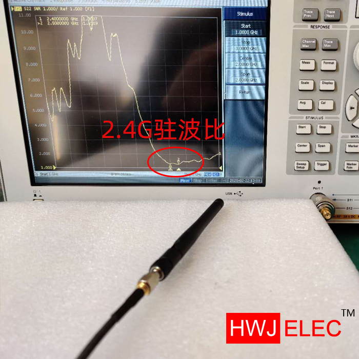 优质4db 2.4G 5G wifi 蓝牙 ZigBee全向胶棒天线外置天线 -广州寒武纪电子科技有限公司