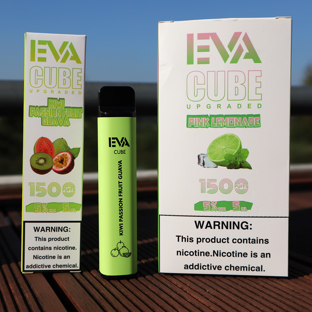 Eva Cube 1500puffs Disposable Pod Vape Pen