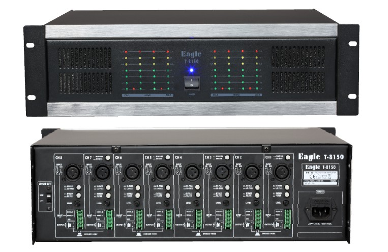 Multi-channel amplifier T-4150 from Eagle Audio