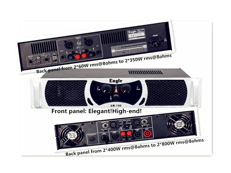 stereo amplifier AM series from Eagle Audio