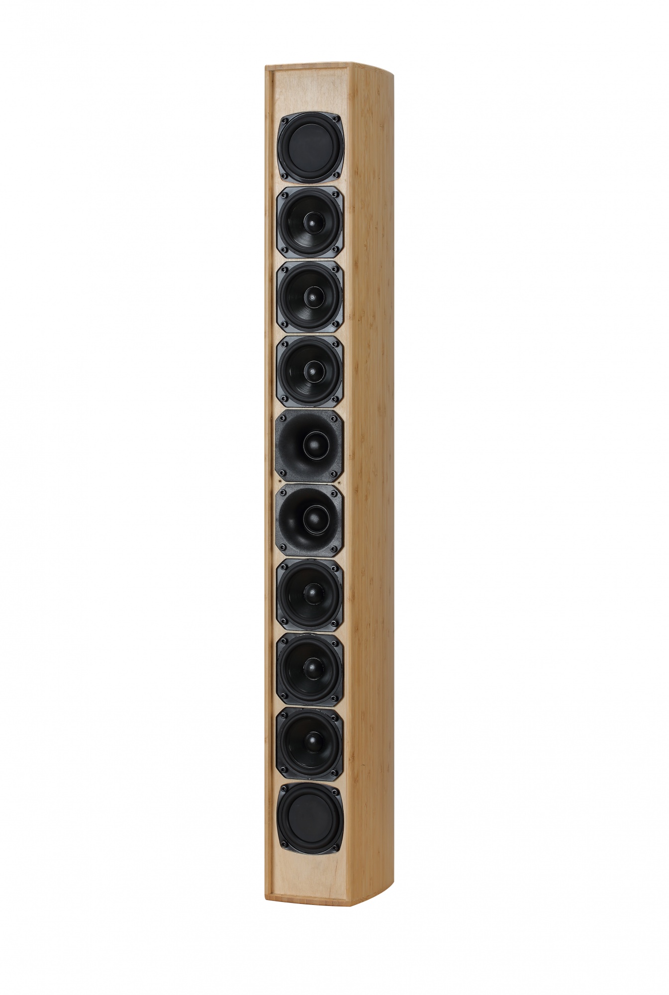 bamboo speaker, sound column, walll mounting from Eagle Audio