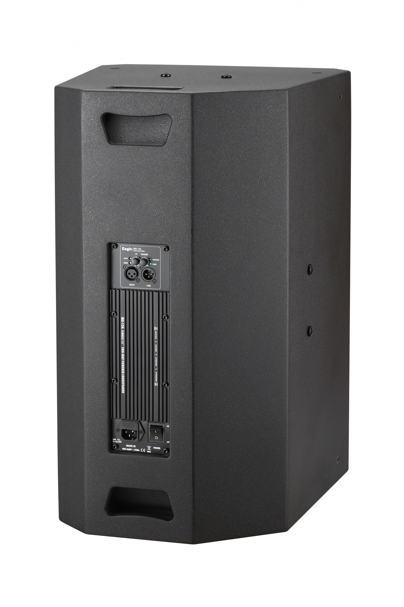 MX-15A, active loudspeaker,15" full-range speaker from Eagle Audio