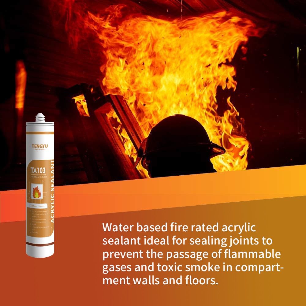 Non Sag Paintable Caulk Firestop Sealant