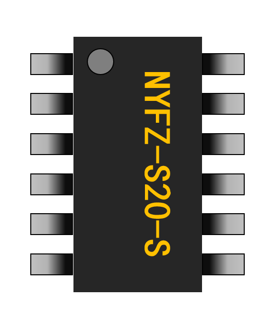 NYFZ-S20-S 无线发射芯片,深圳市诺亚方舟微电子有限公司