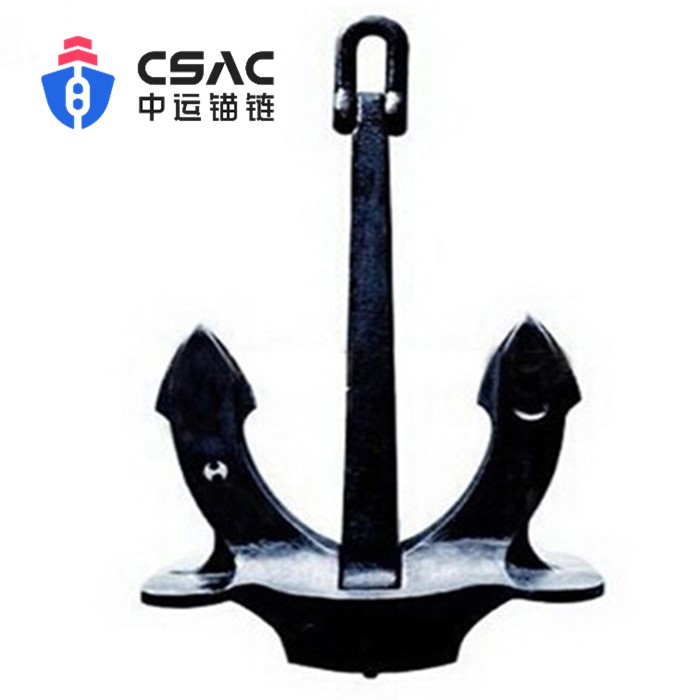 Marine Stockless Hall Anchor