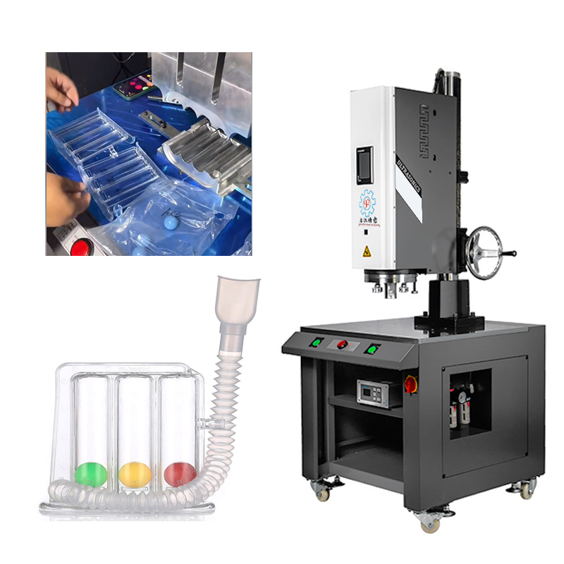 Vital capacity breathing trainer ultrasonic welding machine