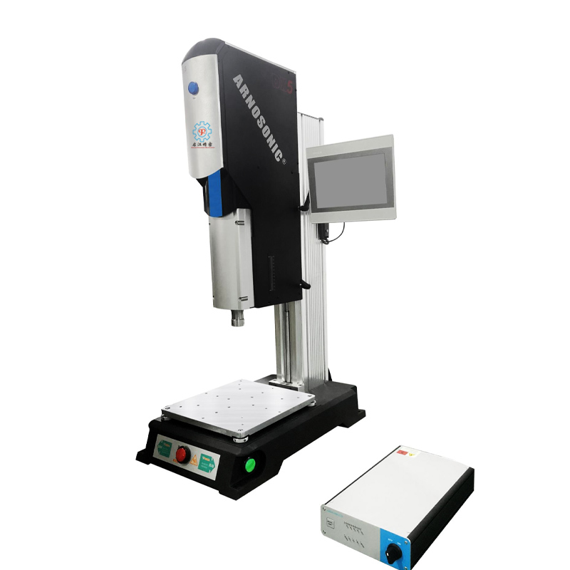 Servo motor controlled ultrasonic welding machine