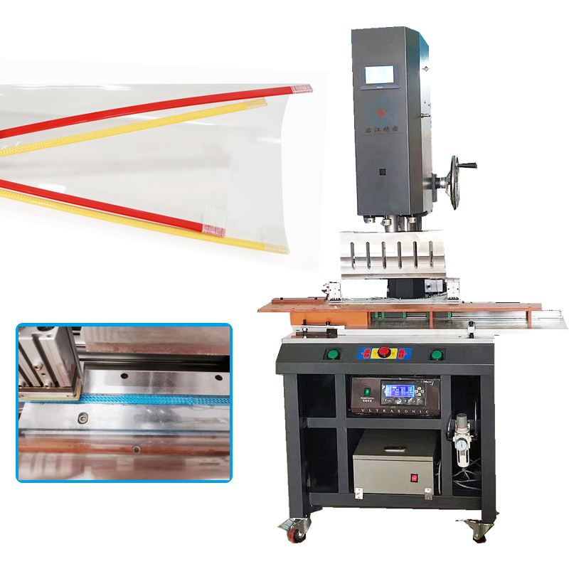 polyester film and plastic strip welding machine