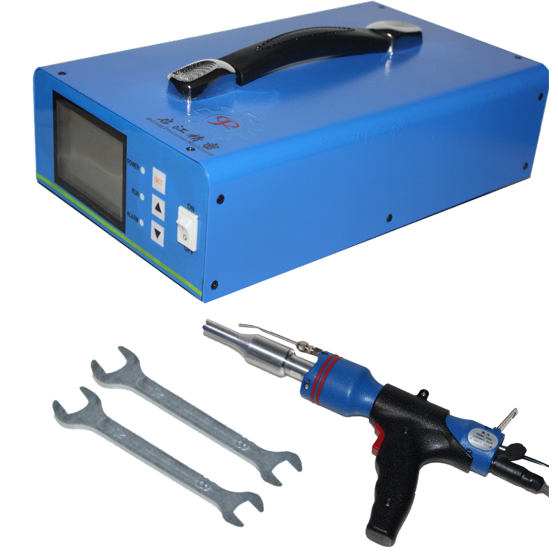 Ultrasonic handheld plastic spot welding machine