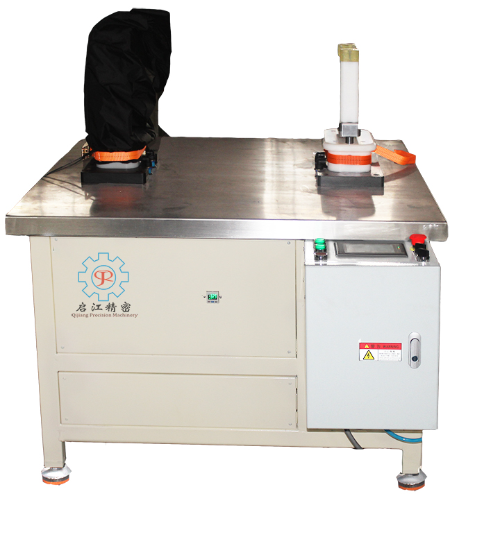 Efficient Car Seat Headrest Foam and leather cover Installation machine