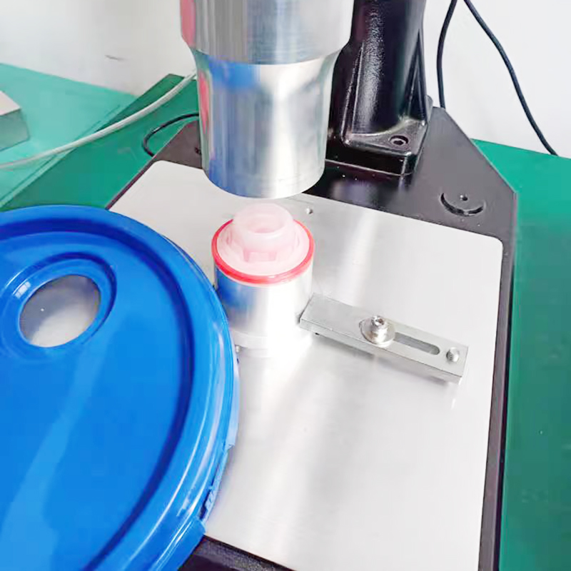 Ultrasonic Welding Machine for Plastic Bucket Cover & Spout Lid
