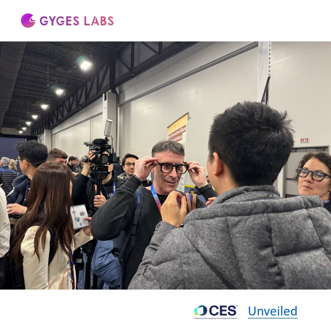 Gyges Labs and Halliday spark excitement as CES 2025 kicks off at CES Unveiled!