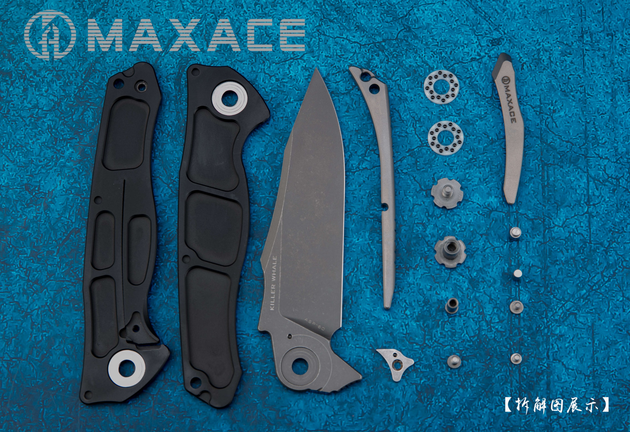 MaxaceKnives工作室 逆戟鲸二代