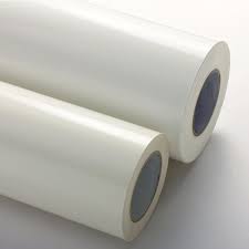 White PE / CLEAR PE ADHESIVE LABEL