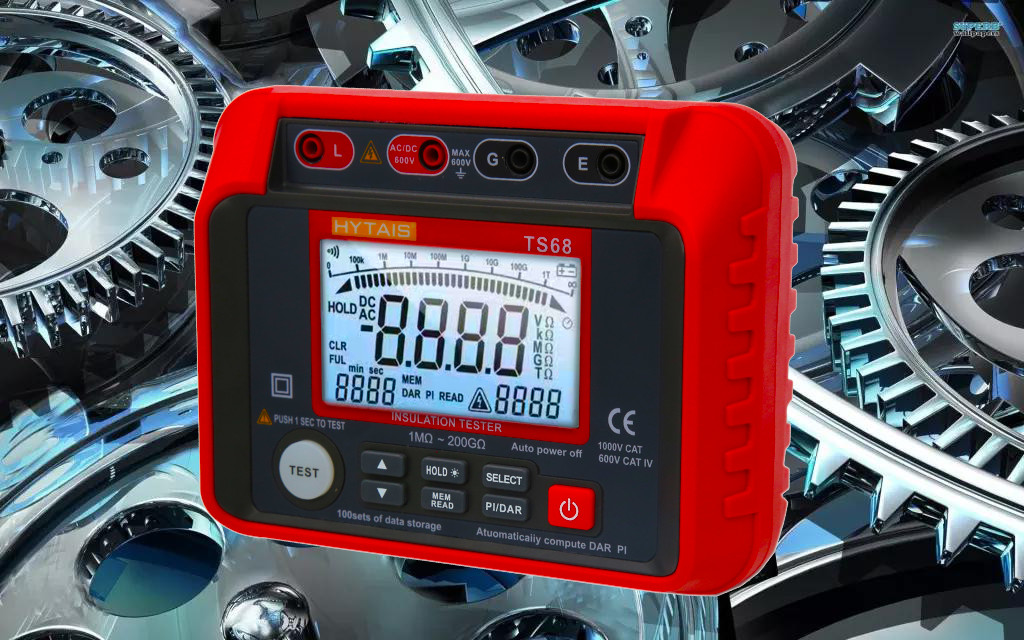 TS68 good quality digital multitester meter Display Insulation Megger ...